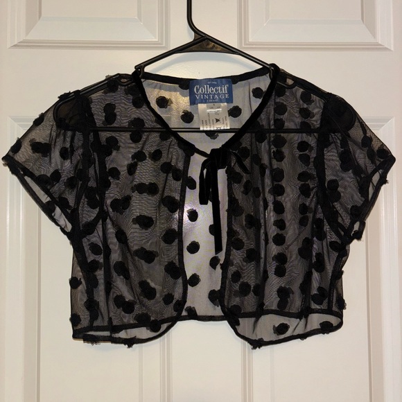 Collectif | Sweaters | Collectif Vintage London Sheer Black Roses ...